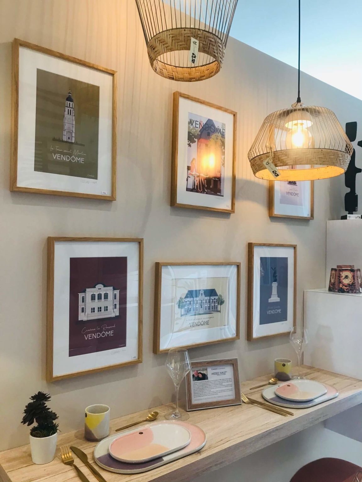 Affiche Cinéma Le Ronsard encadrée - MJ Concept